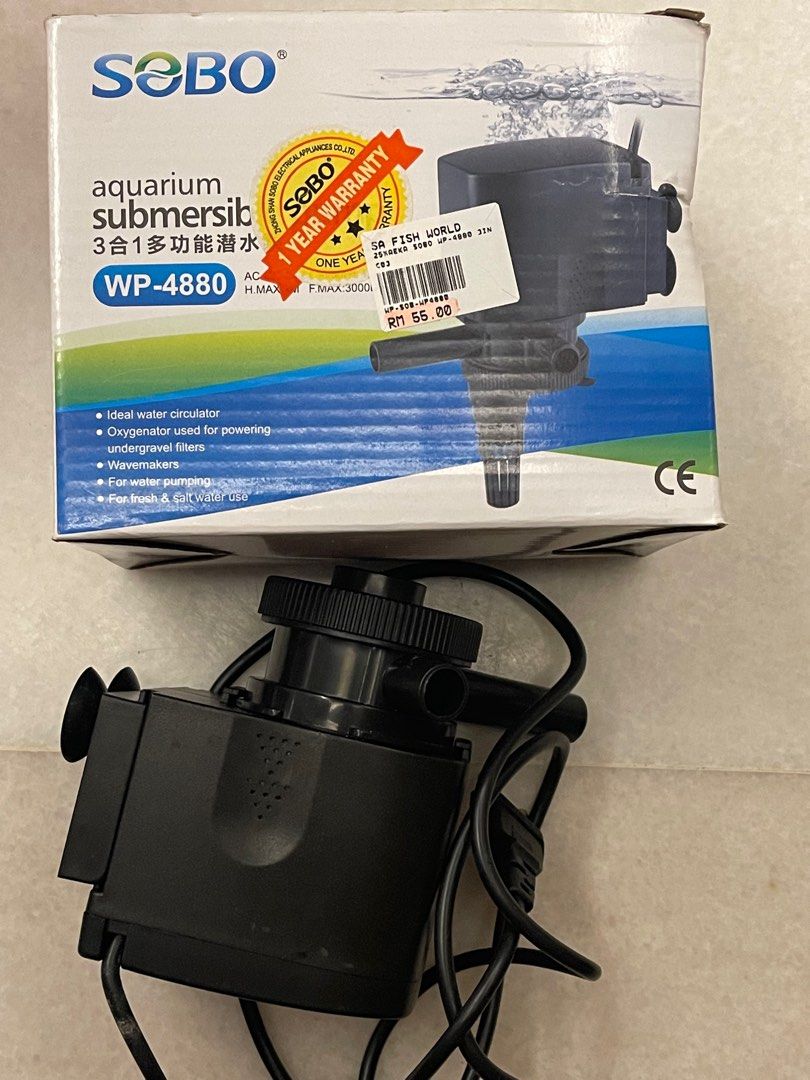 BEST BUY! New Sebo WP4880 Submersible Pump, Pet Supplies, Homes & Other ...
