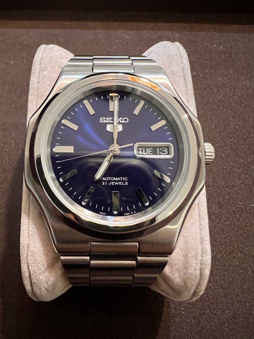 Seiko 5 SNKK45 (Seiko Nautilus), Men's Fashion, Watches & Accessories ...