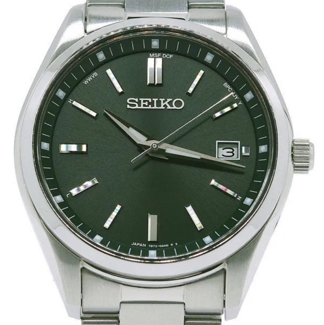 SEIKO Seiko Selection SBTM319 7B72-0AC0 Green Solar Radio Men's, Luxury ...