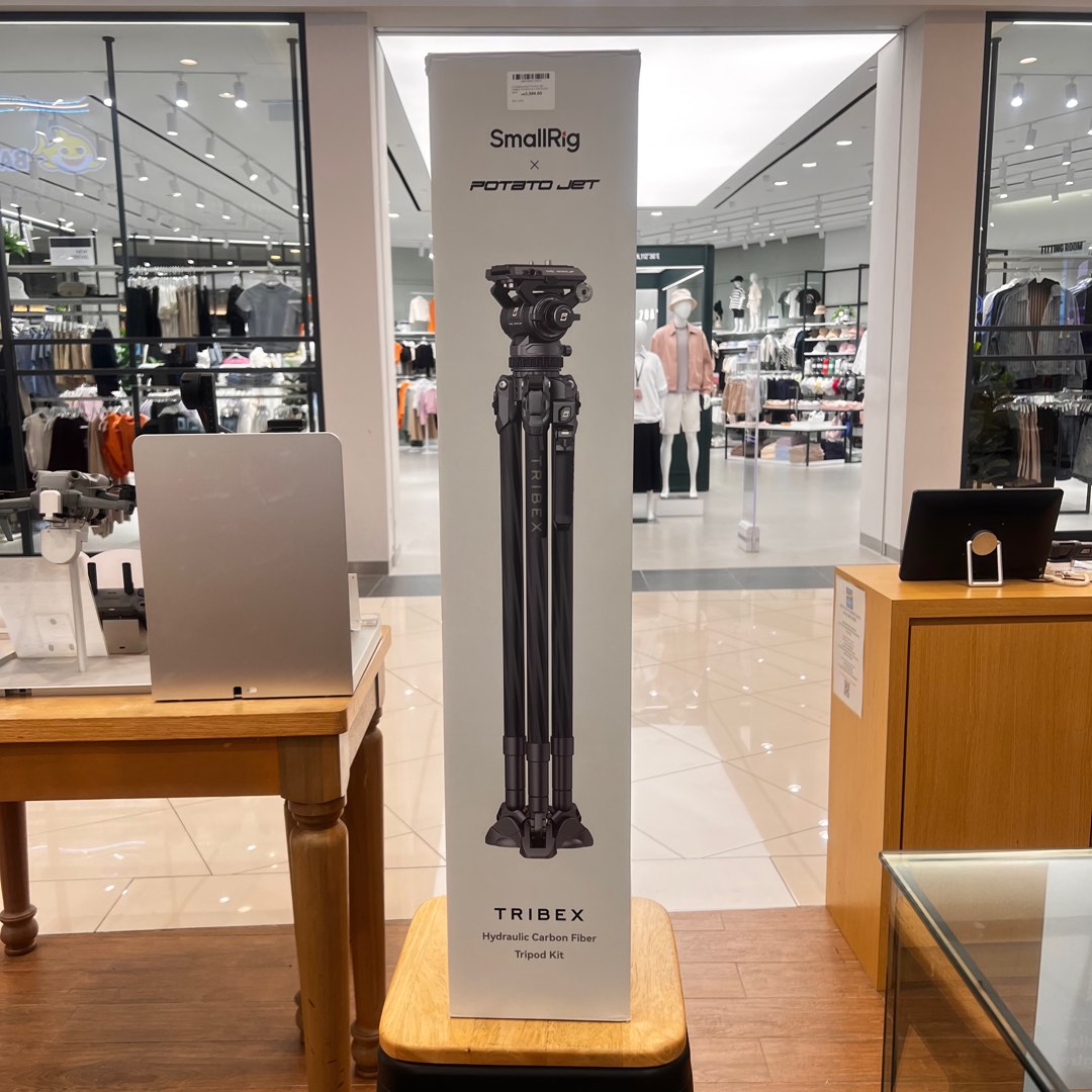 Smallrig x Potato Jet Tribex Hydraulic Carbon Fiber Tripod, Photography ...