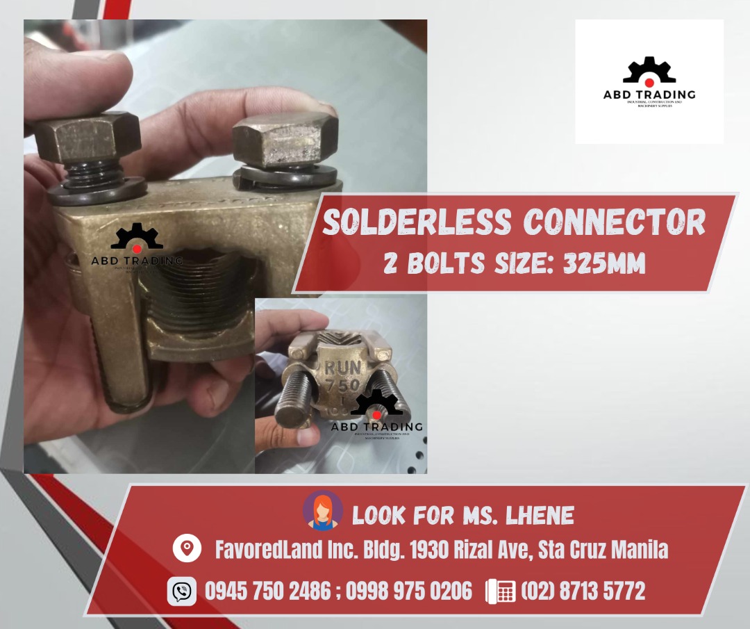 SOLDERLESS CONNECTOR, Commercial & Industrial, Construction Tools ...
