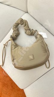 Sometime Fuffa Mini Hobo Bag in Teh Tarik, Women's Fashion, Bags ...