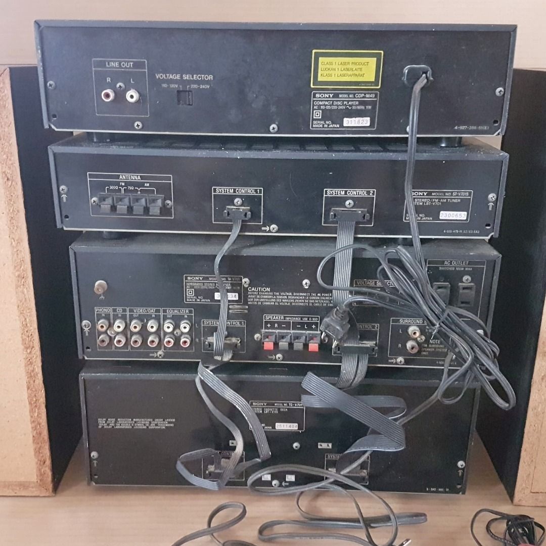 Sony LBT-V701 Super Acoustic Turbo Compact Hi-Fi System, Made in JAPAN, Professional SONY ...