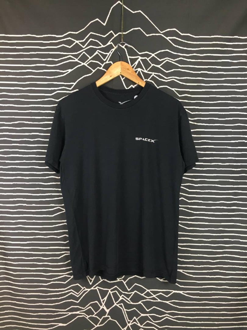 SpaceX Falcon 9 F9 Rocket Elon Musk Official Logo Tee, Men's Fashion ...