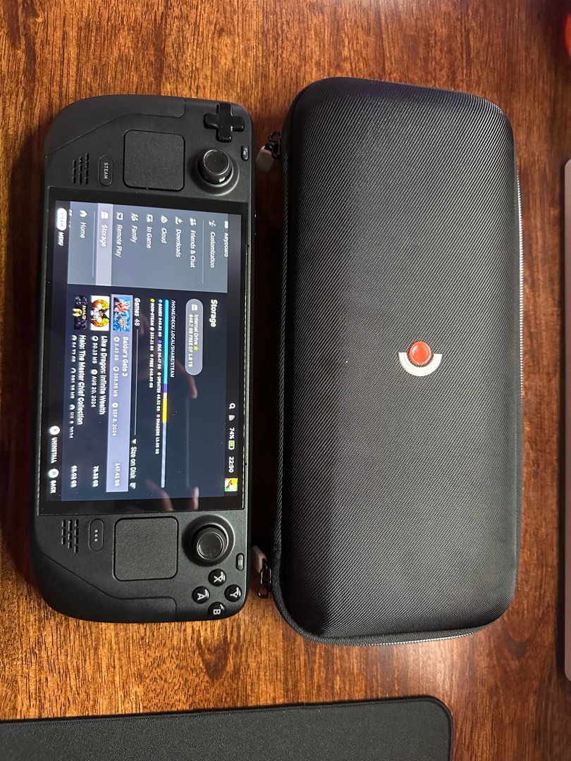 Steam Deck Oled 512gb (upgraded 2tb), Video Gaming, Video Game Consoles ...