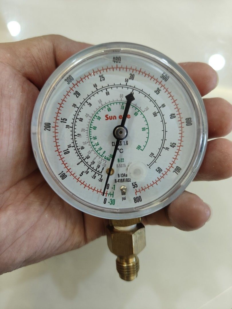 Sun eye meter gauge R-134a R-410A\R32, Furniture & Home Living, Home ...