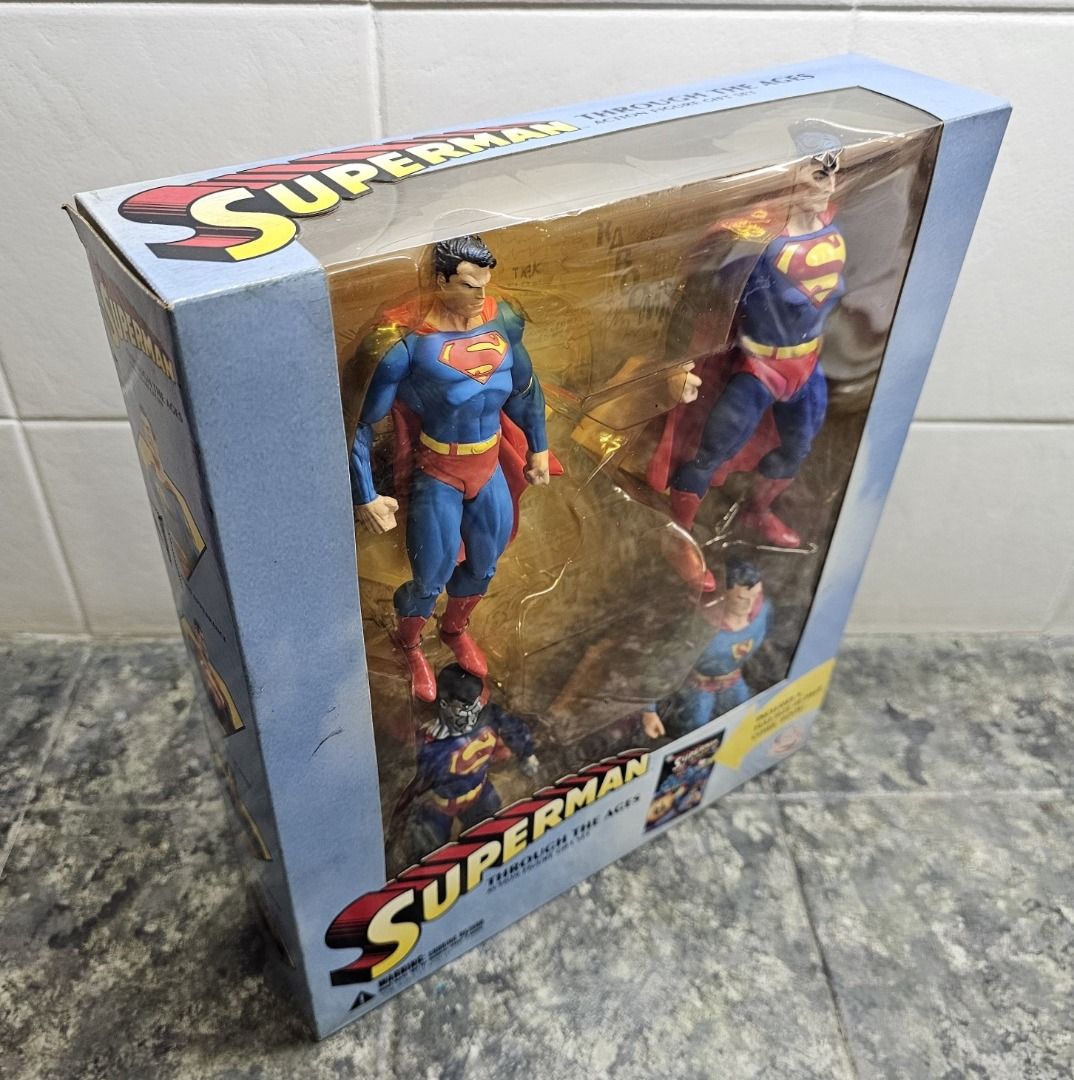 SUPERMAN - 2006 DC Direct Through The Ages Boxset, Hobbies & Toys, Toys & Games on Carousell