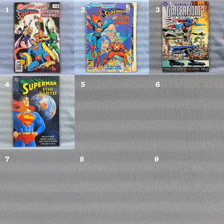Superman: DC Comics Presents #78, #82, Superman and Batman: Generations ...