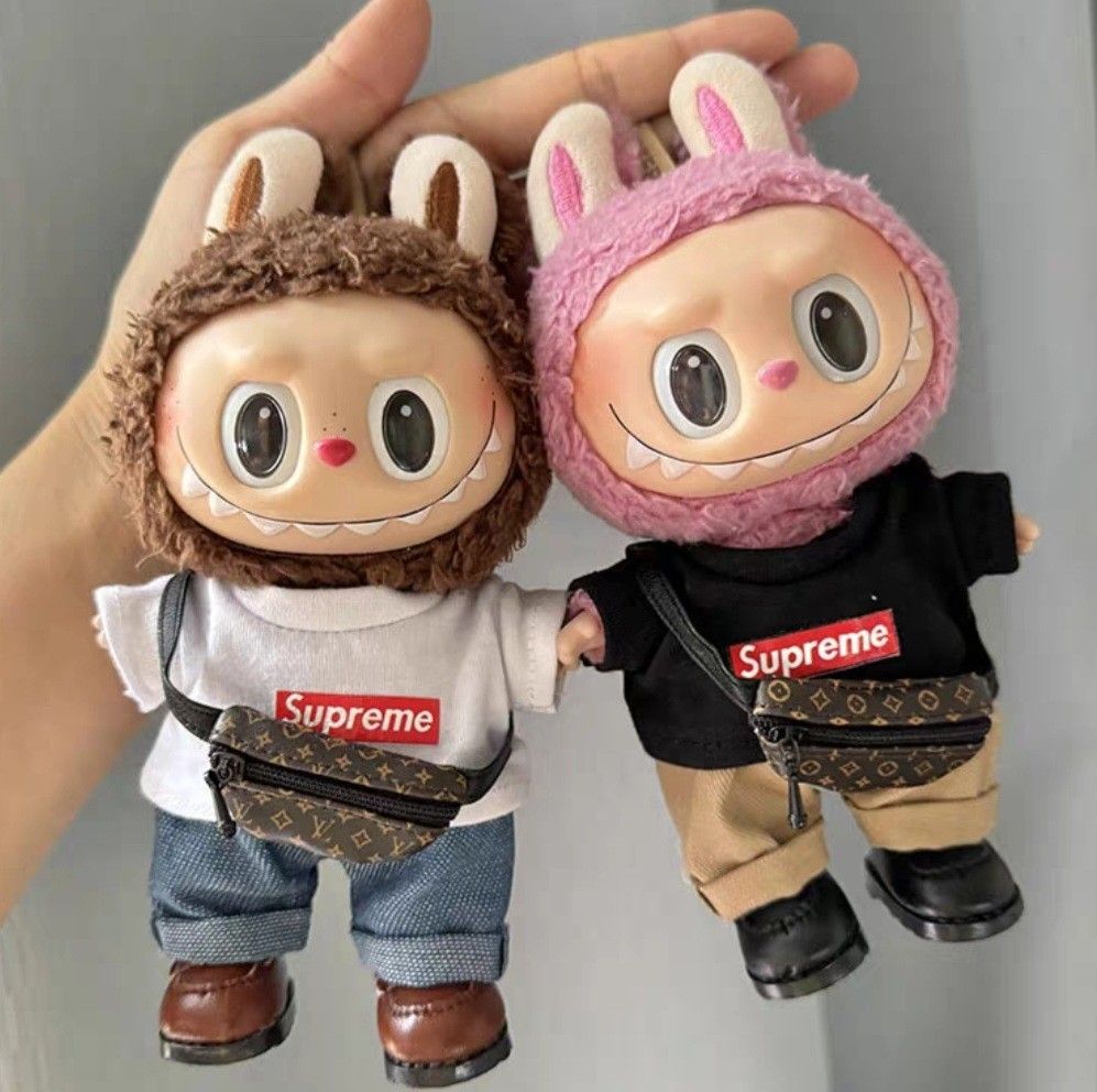Supreme Fashion Clothes Set for Labubu, Hobbies & Toys, Toys & Games on ...