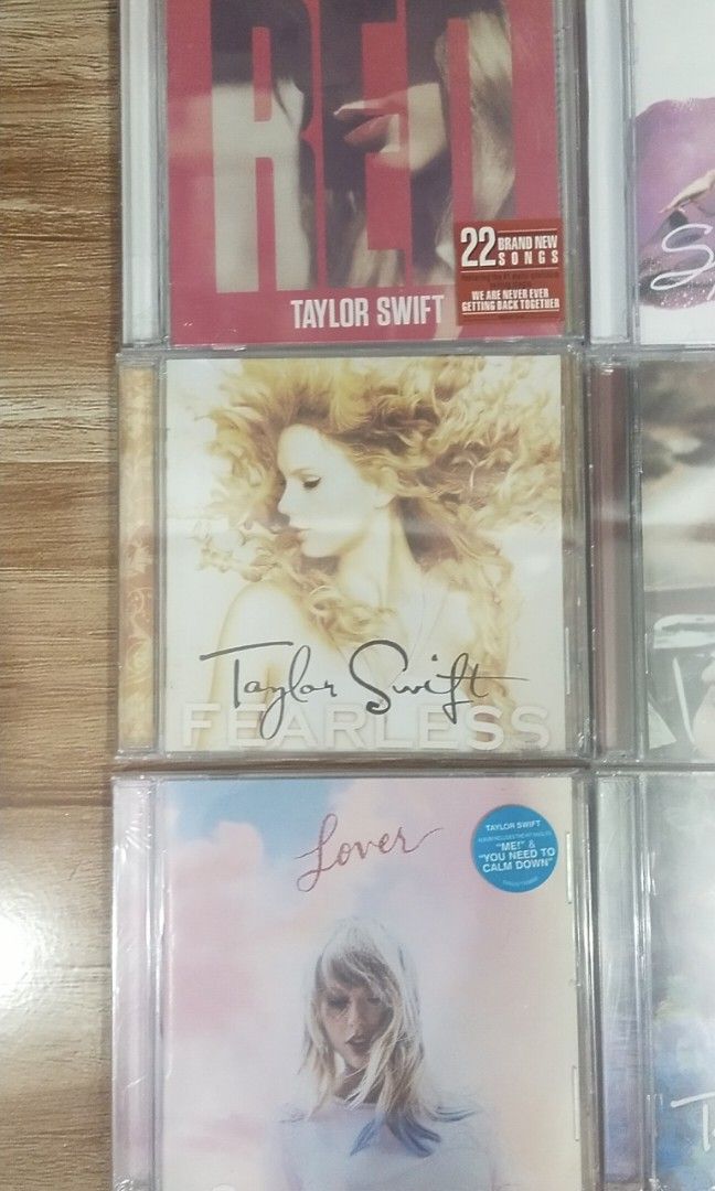 taylor swift cd collection, Hobbies & Toys, Music & Media, CDs & DVDs ...