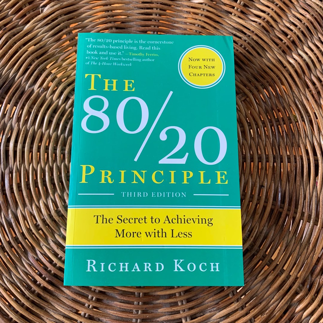 The 80/20 Principle - Richard Koch, Hobbies & Toys, Books & Magazines ...