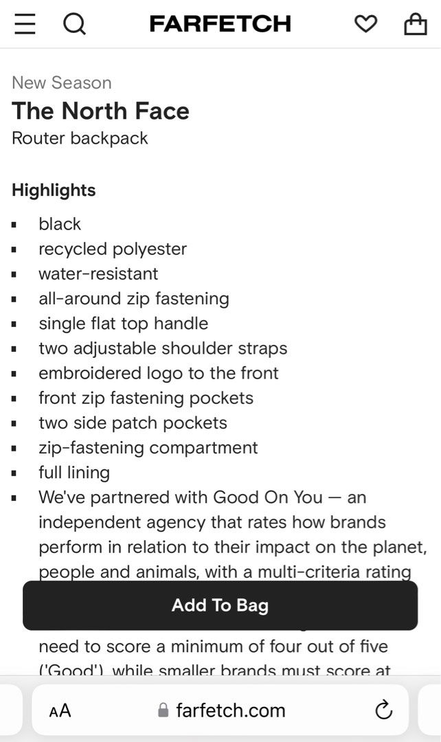 The North Face TNF Router 40L Backpack Grey, Men's Fashion, Bags ...