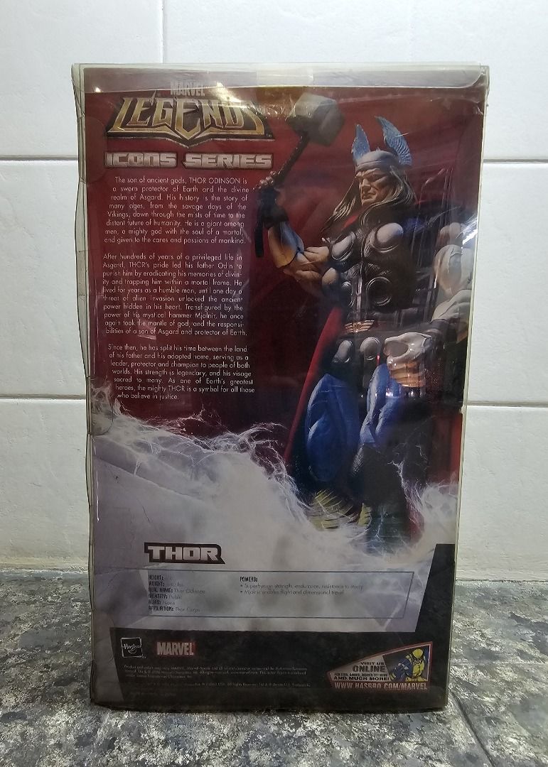 THOR - Marvel Legends 12" Icons Series, Hobbies & Toys, Toys & Games on ...