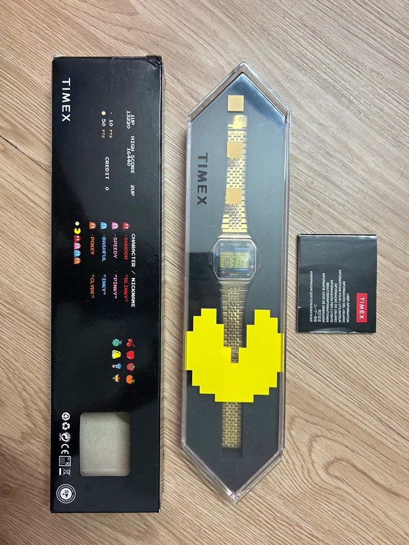 Timex Pacman Edition T80, Men's Fashion, Watches & Accessories, Watches ...