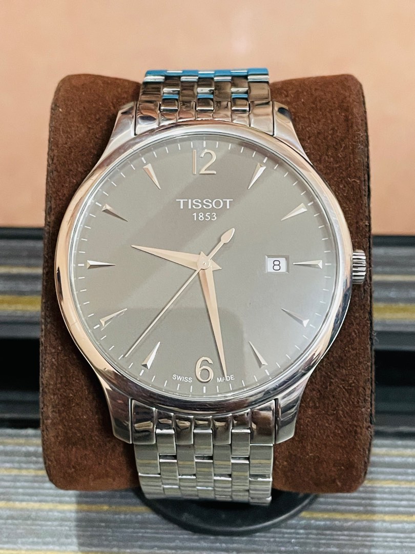 Tissot Tradition Gray 42mm, Luxury, Watches on Carousell