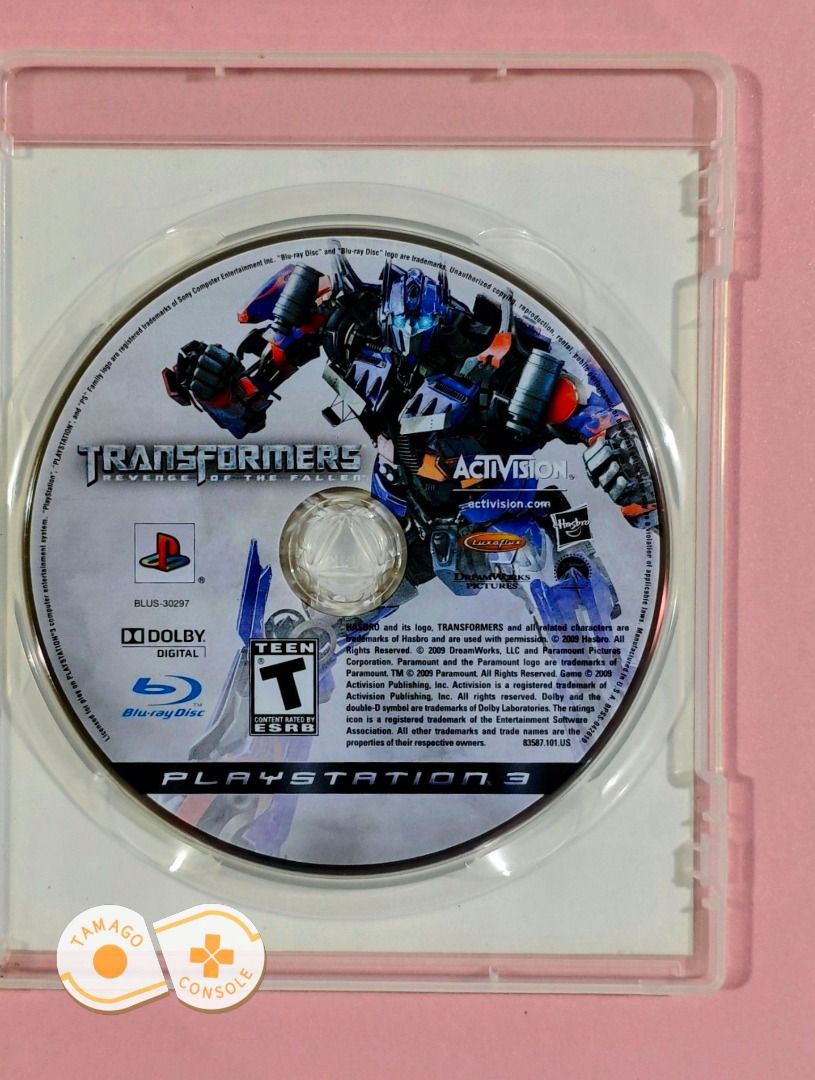 Transformers: Revenge of the Fallen - [PS3 Game] [ENGLISH Language ...