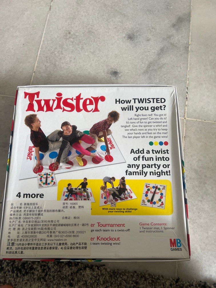 Twist game for kids, Hobbies & Toys, Toys & Games on Carousell