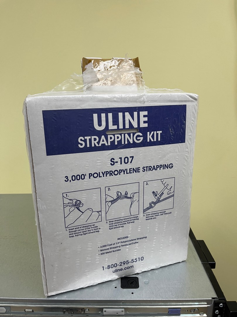 Uline strapping kit, Furniture & Home Living, Home Improvement ...