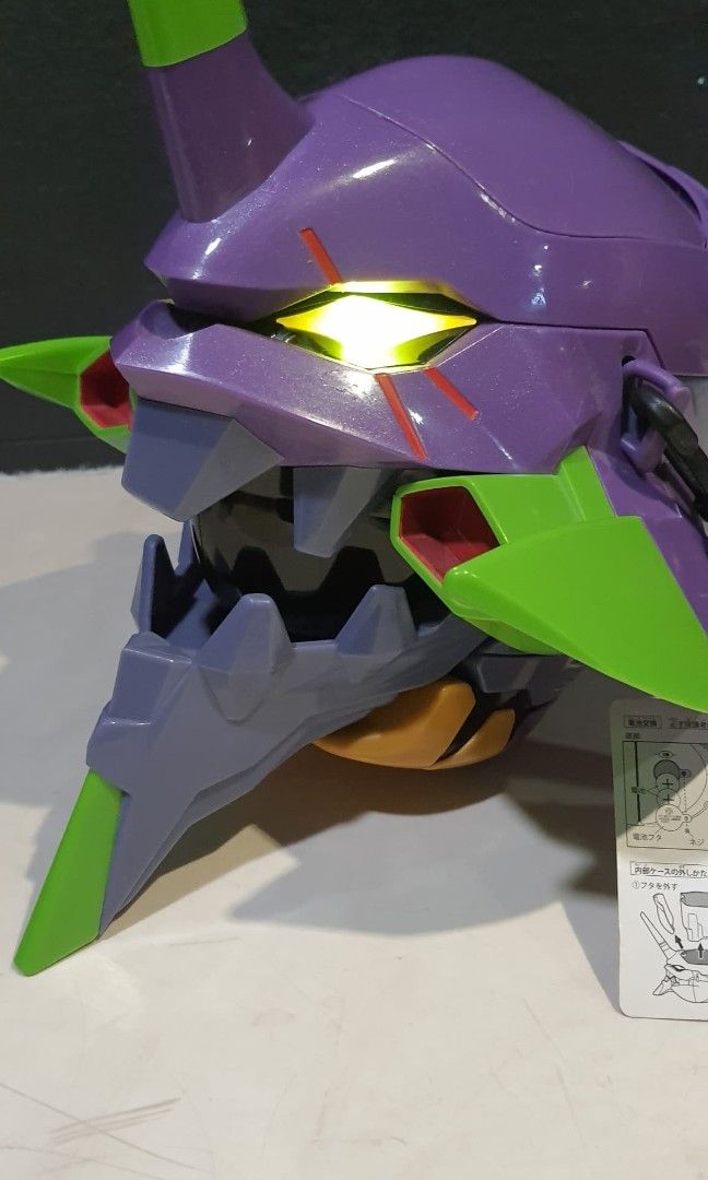 UNIVERSAL STUDIOS EVA NEON GENESIS EVANGELION UNIT-01 POPCORN BUCKET ...