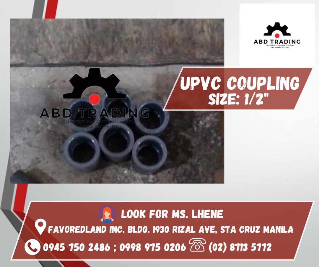 UPVC COUPLING, Commercial & Industrial, Construction Tools & Equipment ...