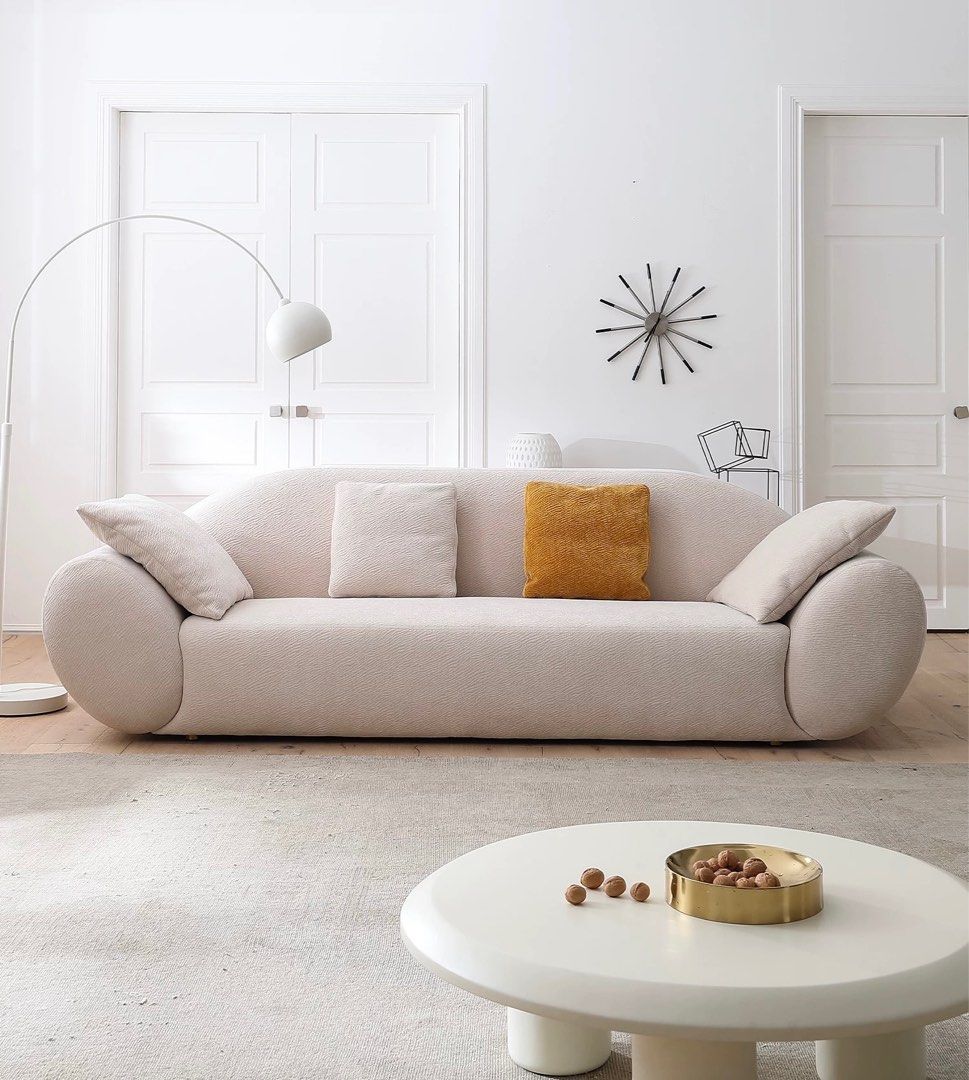 VANES Modern Fabric Sofa, Furniture & Home Living, Furniture, Sofas on ...