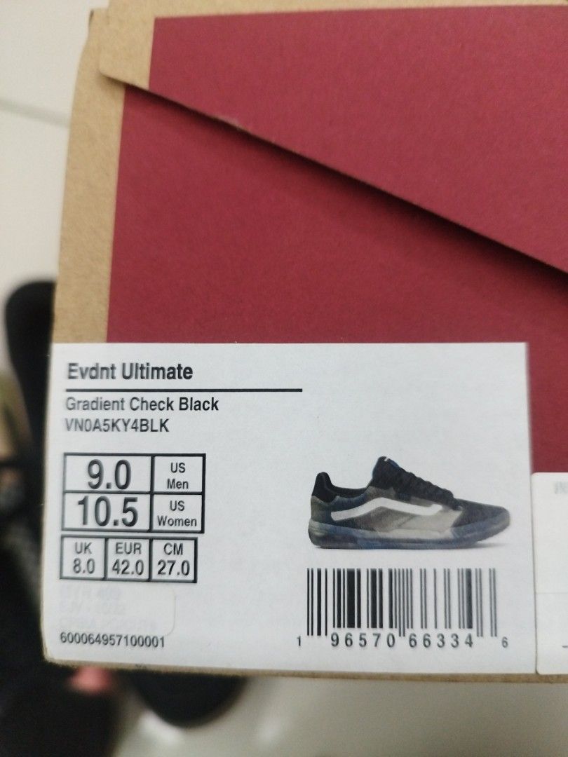 Vans Evdnt Ultimate Waffle 9us/8uk, Men's Fashion, Footwear, Sneakers ...