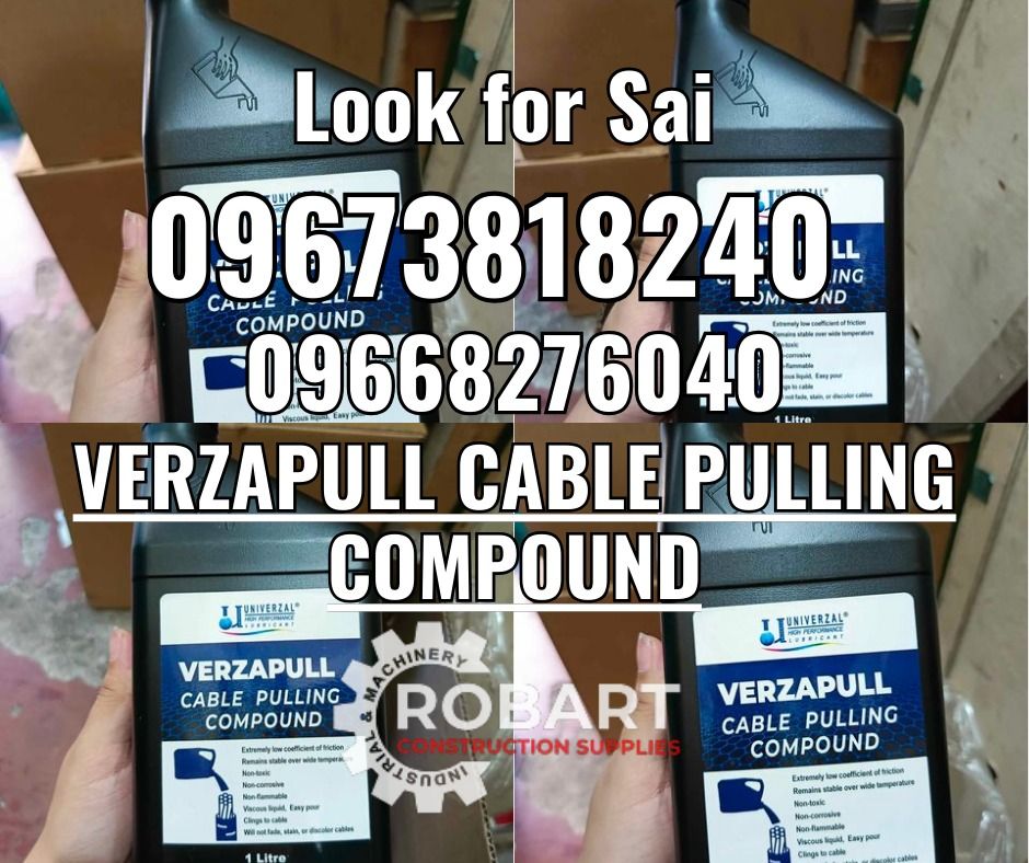 Verzapull Cable Pulling Compound, Commercial & Industrial, Construction ...