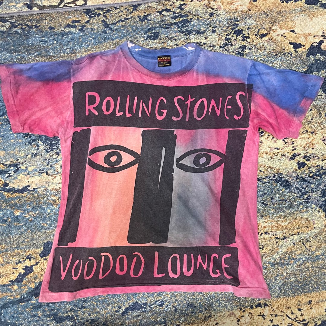 vintaga band 90s rolling stone voodoo lounge, Men's Fashion, Tops ...