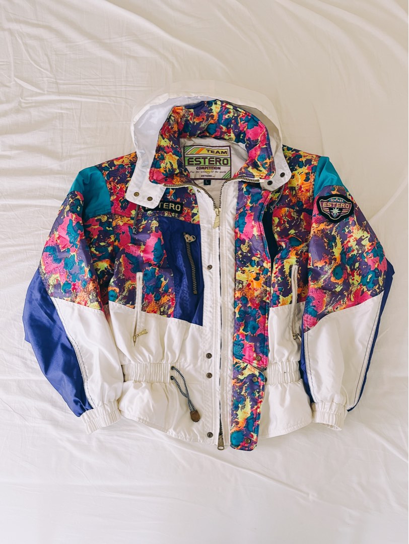 Vintage 80s Bomber Jacket, Women's Fashion, Coats, Jackets and ...