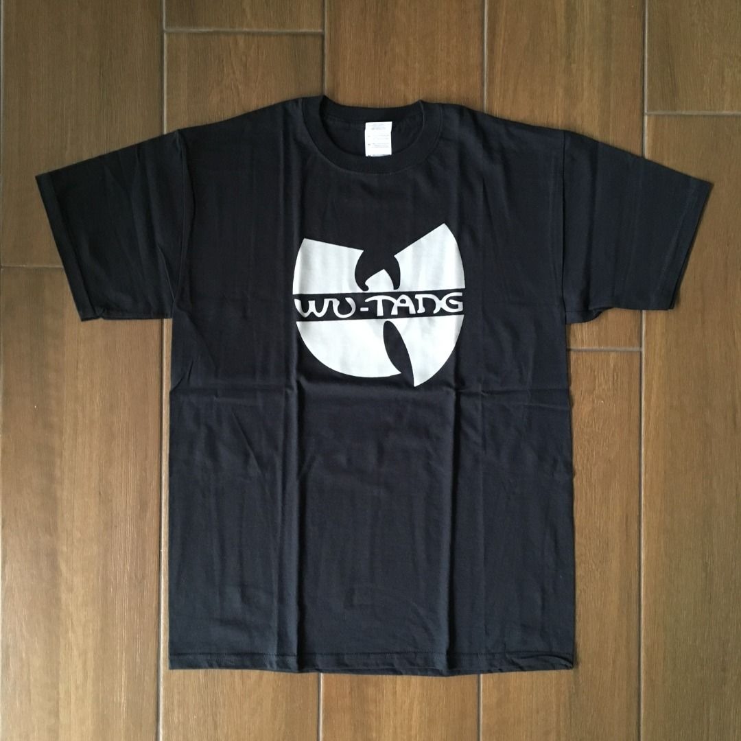 WU-TANG CLAN Logo T-Shirt - Black/Light Grey M (vintage rap rapper ...