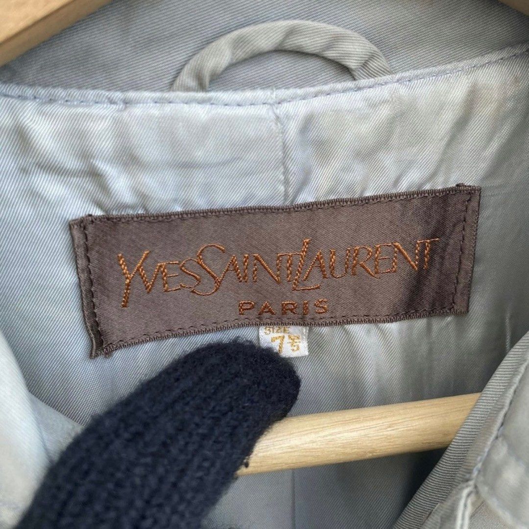 YSL Yves Saint Laurent Paris Coat, Women's Fashion, Coats, Jackets and ...