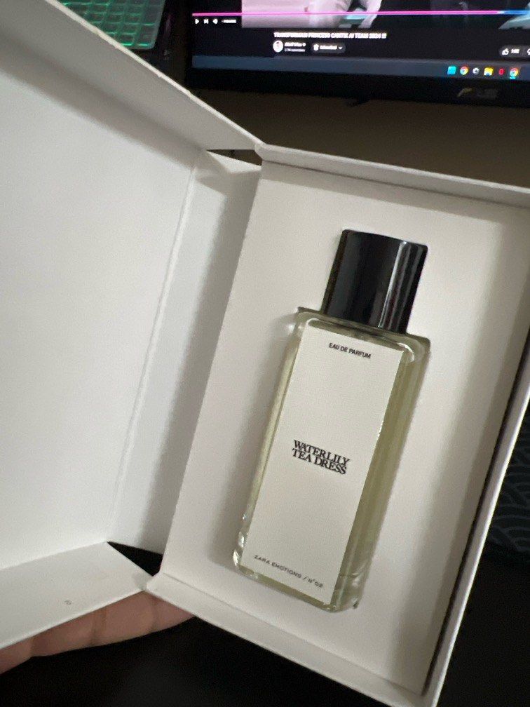 Zara Waterlily Tea Dress EDP, Beauty & Personal Care, Fragrance ...