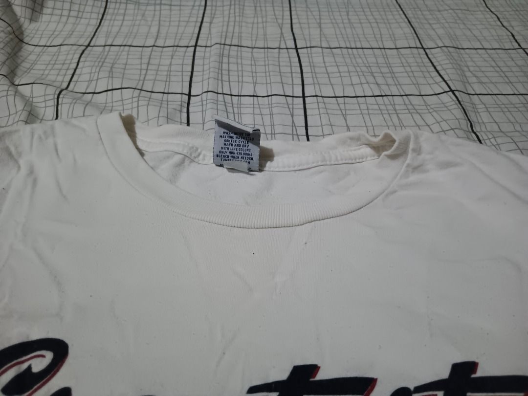 2005 Old Navy greatest dad white shirt ( with stain ), Men's Fashion ...