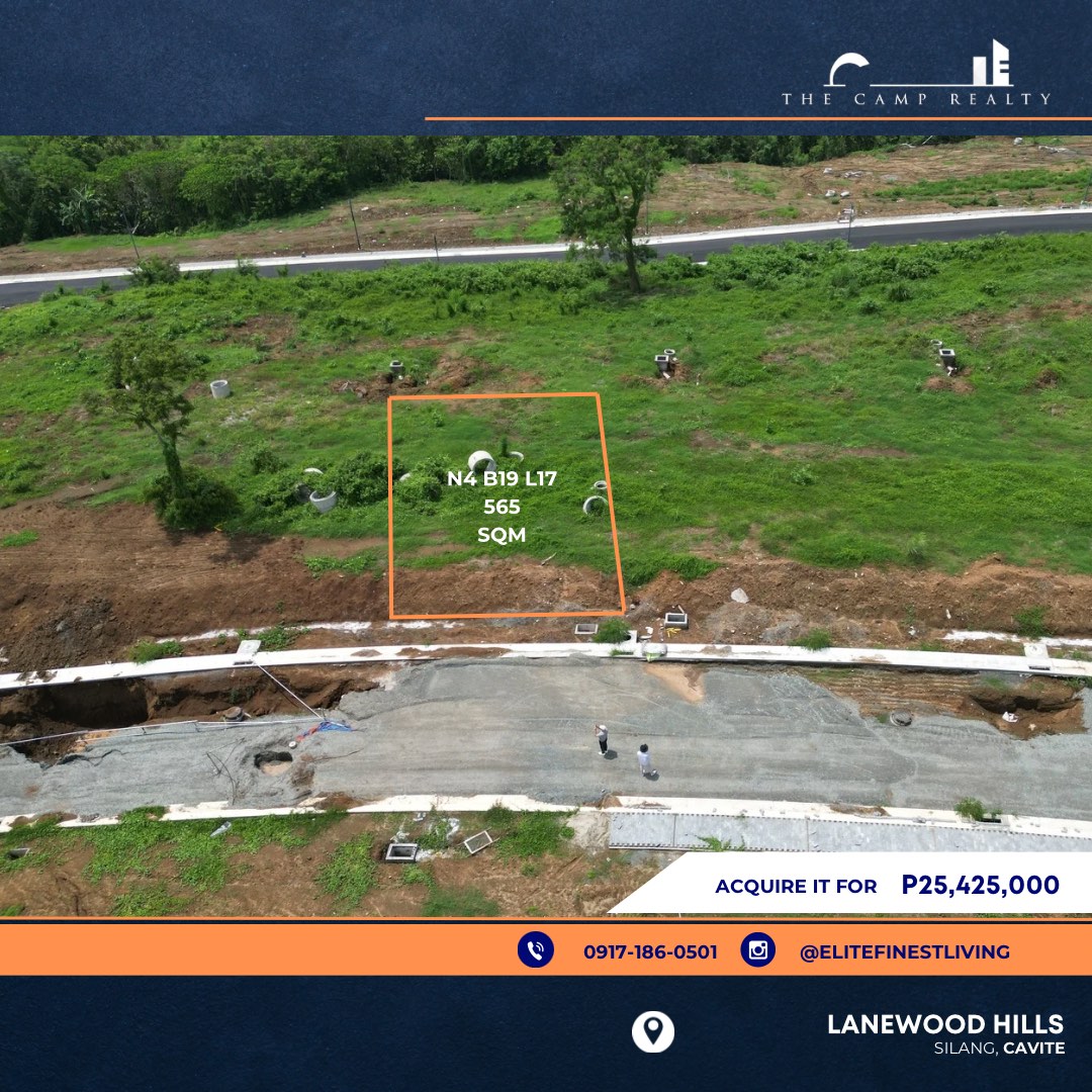 565 sqm. Lanewood Hills Silang Cavite by Ayala Land Premier, Property ...