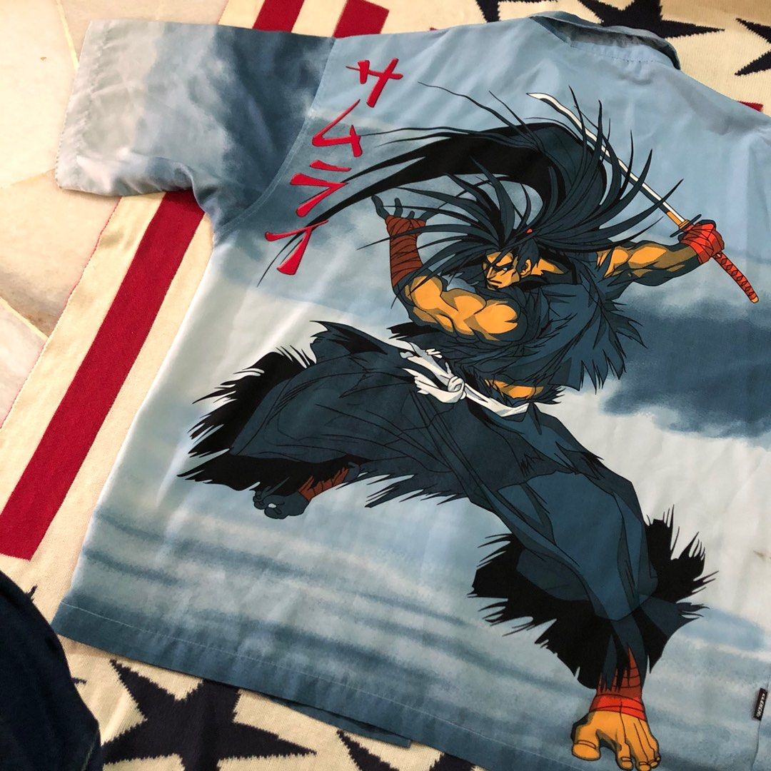 90s Samurai Shodown Haohmaru Anime VintageY2k Shirt Fullprint, Men's ...