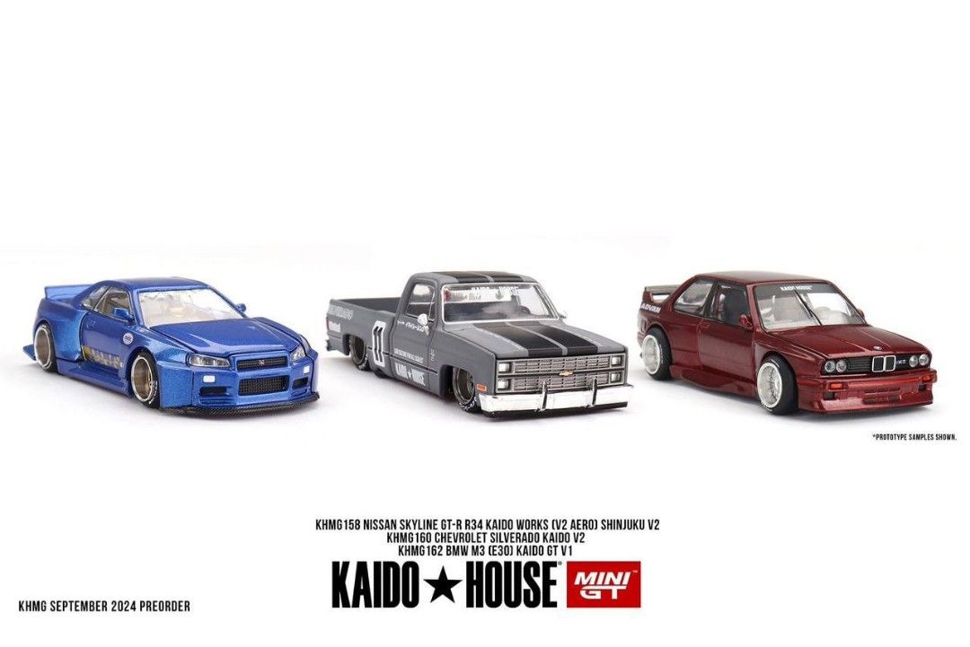 KAIDO HOUSE X MINI GT Sep Release - BMW M3 (E30) Kaido GT V1 |Nissan ...