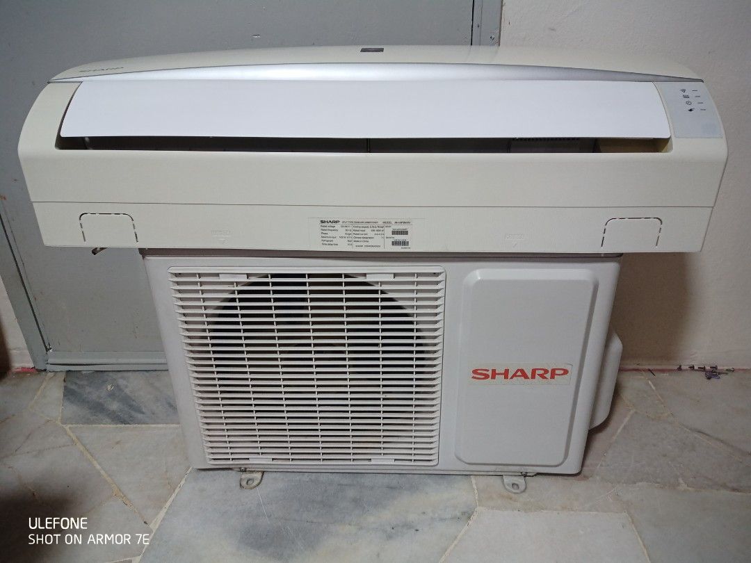 Aircond 1hp SHARP, TV & Home Appliances, Air Conditioners & Heating on ...