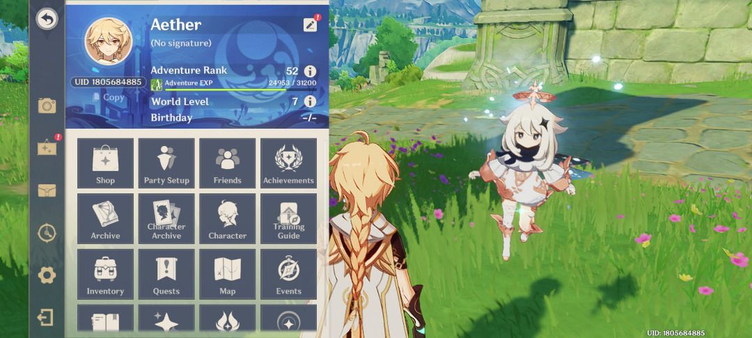 AR 52 - Reroll Account 50k+ Primogems + 69 IF + Jean C1 With Signature ...