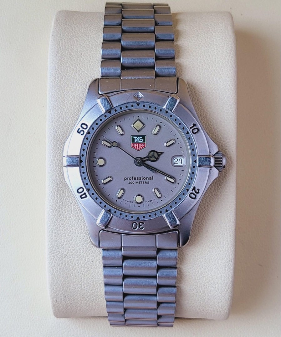 Authentic Tag Heuer Professional Mid Size Unisex Watch, Luxury, Watches ...