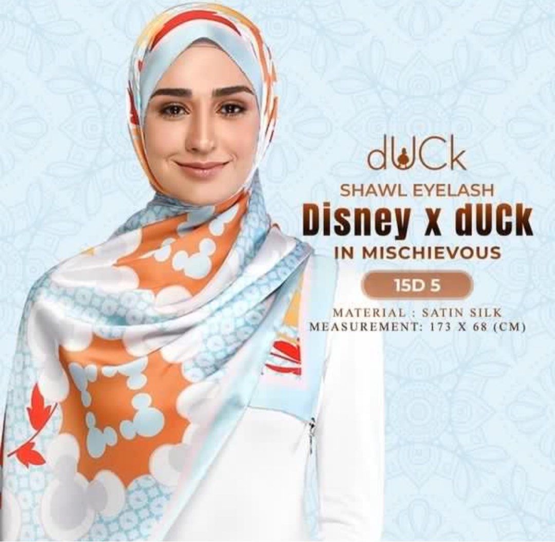 Barbie X duck disney, Women's Fashion, Muslimah Fashion, Hijabs on ...