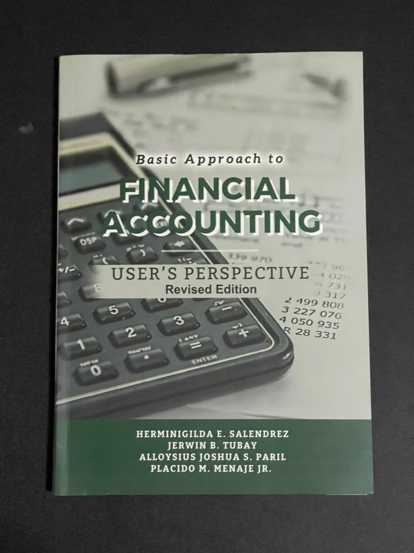 Basic Approach to Financial Accounting - User's Perspective Revised ...