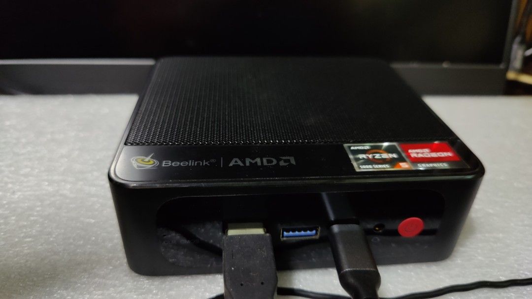Beelink SER Mini PC, AMD Ryzen 5 5500U, Mini Computer 16GB/ 1TB NVME ...