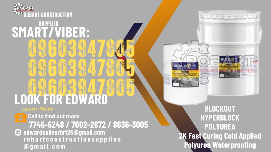 BLOCKOUT HYPERBLOCK POLYUREA 2K Fast Curing Cold Applied Polyurea ...