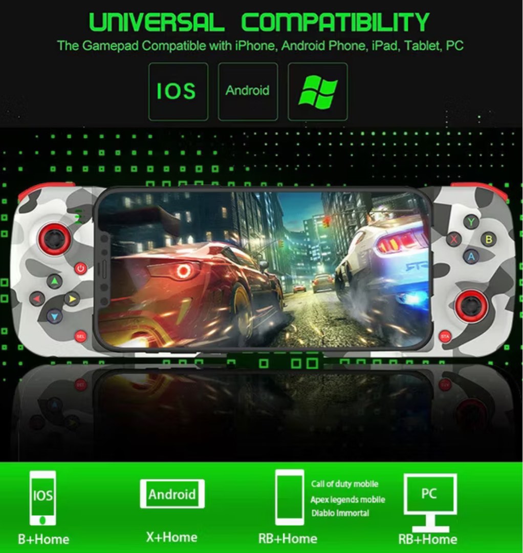 BSP D3 Mobile Gaming Controller, Video Gaming, Video Game Consoles ...