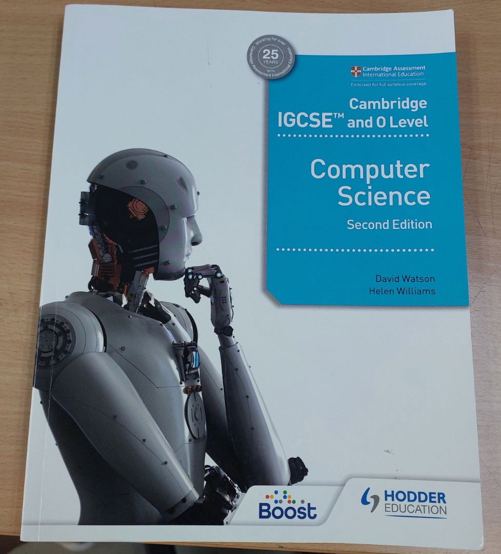 Cambridge Igcse And O Level Computer Science Second Edition Hobbies