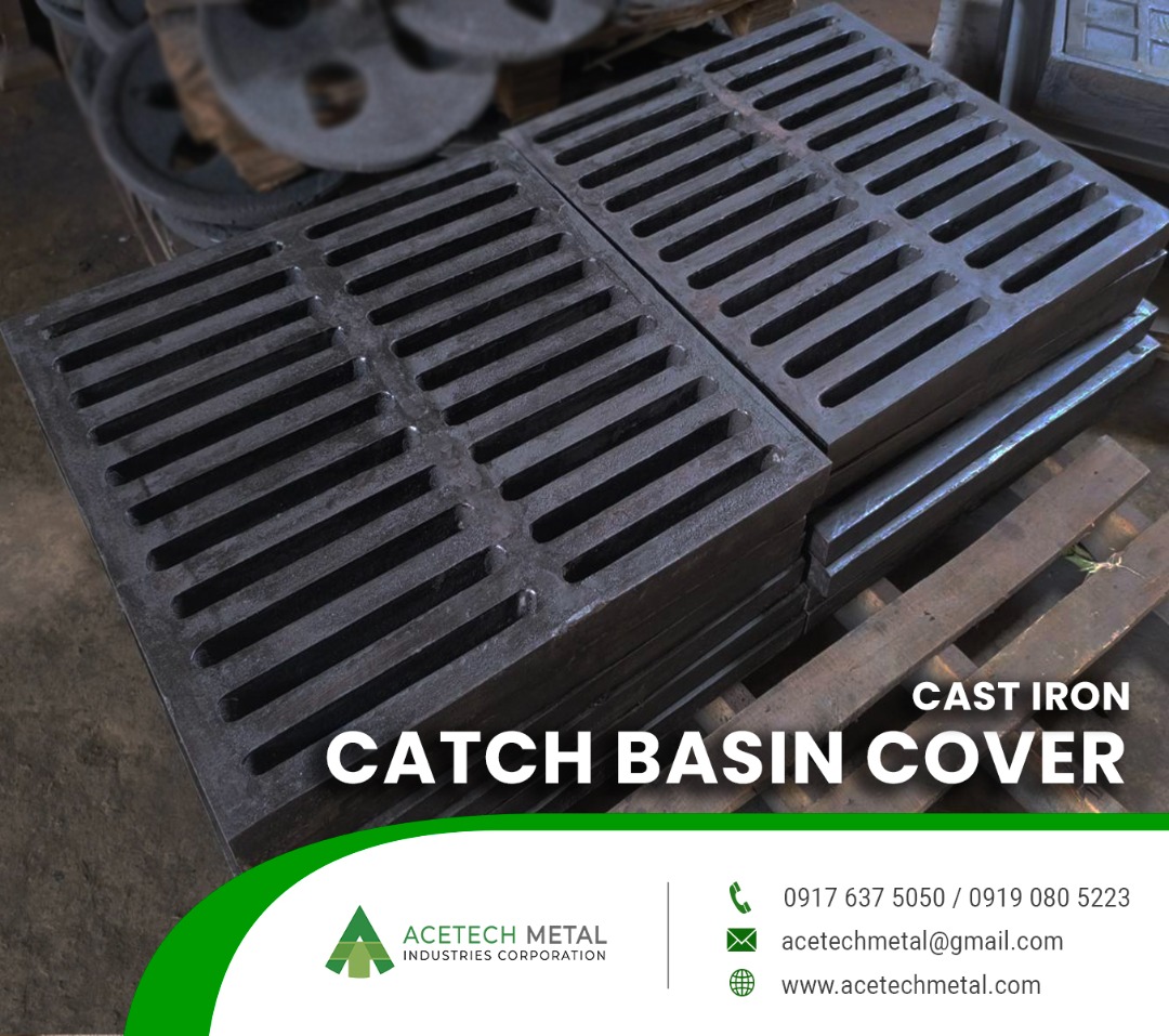 Cast Iron Catch Basin Cover Heavy-duty, Commercial & Industrial ...