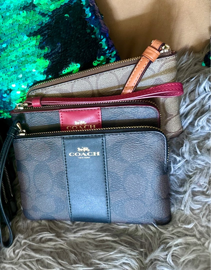 Coach wristlets, Women's Fashion, Bags & Wallets, Purses & Pouches on ...