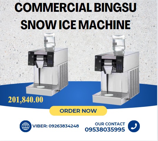 COMMERCIAL BINGSU SNOW ICE MACHINE, Everything Else, Others on Carousell