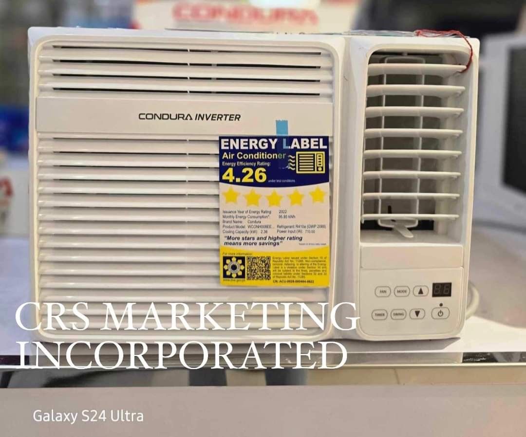 Condura window type, TV & Home Appliances, Air Conditioning and Heating ...