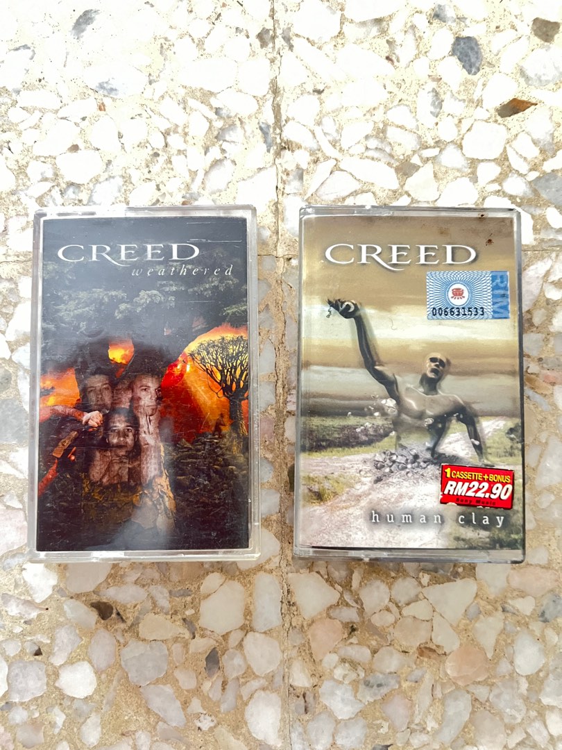 Creed cassette, Hobbies & Toys, Music & Media, Music Scores on Carousell